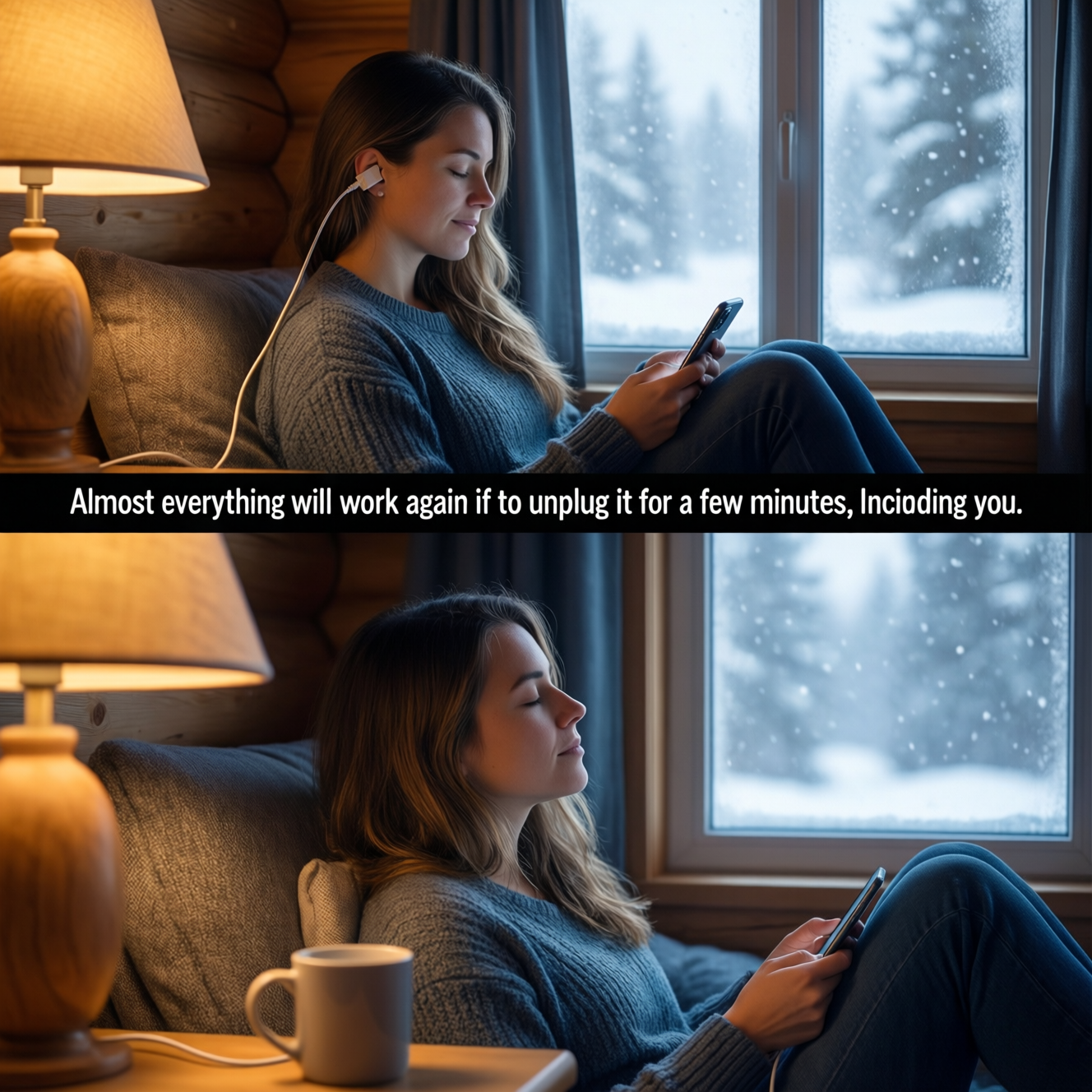 "Almost everything will work again if you unplug it for a ..." — Anne ...
